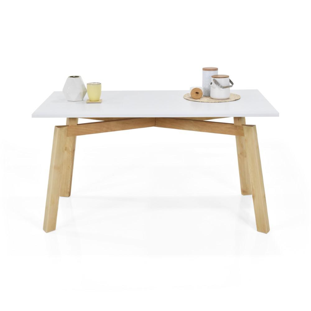 exito.com | Mesa Comedor Irlanda Blanco 6 Puestos Patas Natural | Éxito exito.com | Mesa Comedor Irlanda Blanco 6 Puestos Patas Natural | Éxito