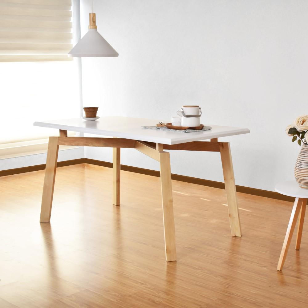 exito.com | Mesa Comedor Irlanda Blanco 6 Puestos Patas Natural | Éxito exito.com | Mesa Comedor Irlanda Blanco 6 Puestos Patas Natural | Éxito
