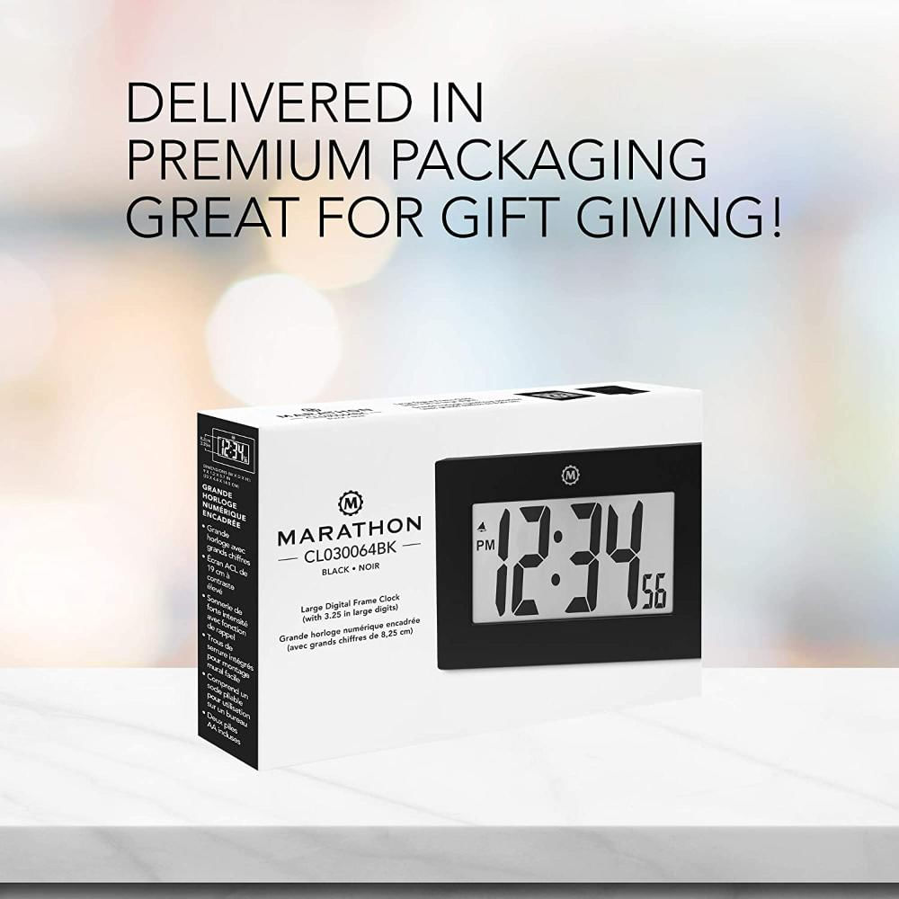 exito.com | Reloj De Dígitos Digital Con Numeros Grandes Color N | Éxito