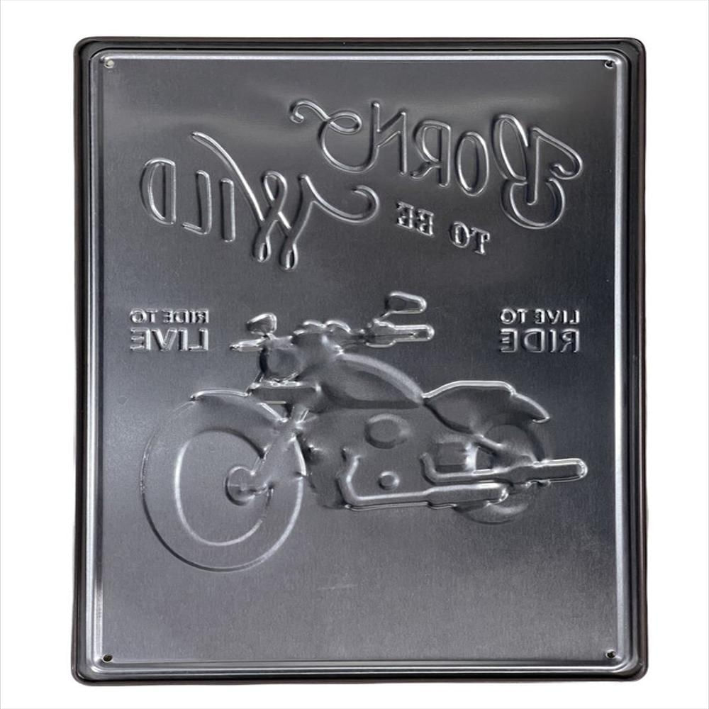 exito.com | Letrero Aviso Metálico Con Relieve Placa Vintage Bor | Éxito