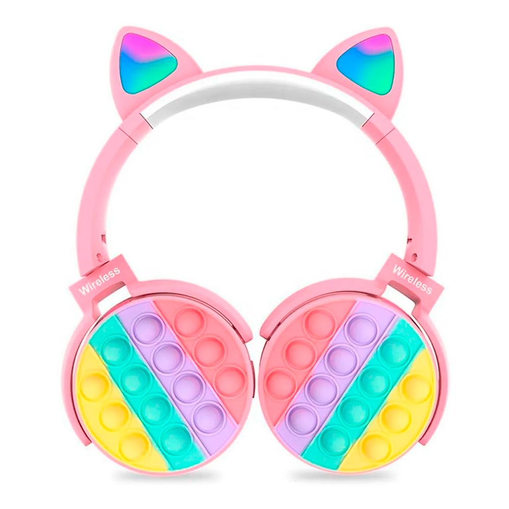 exito.com | Diademas Orejas Niños Pop It Audifonos Gamer Luces B | Éxito