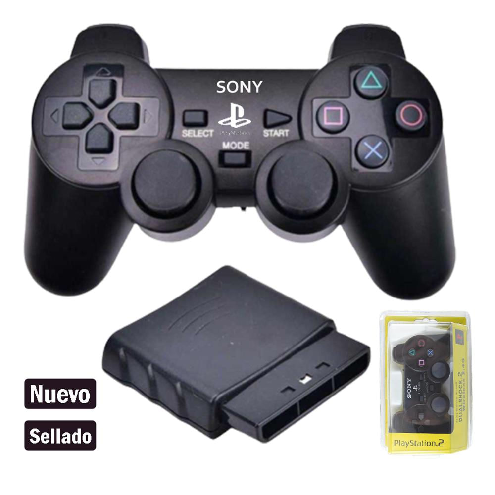 Control De Ps2 Inalámbrico Negro img #1