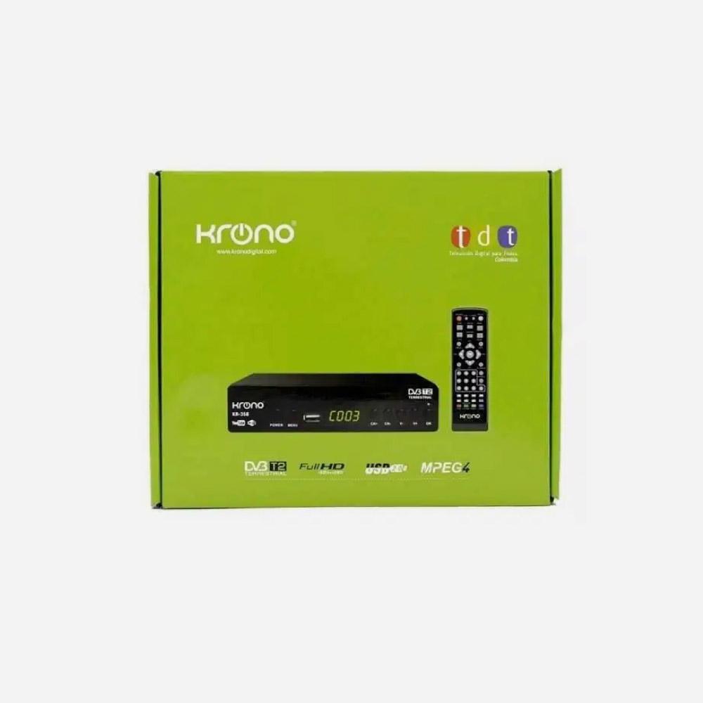 Decodificador Krono Tdt Receptor Tv Digital Dvb Hdmi Antena img #1