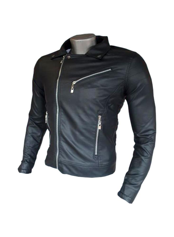 exito.com | Chamarra De Cuero Sintético Para Hombre | Éxito