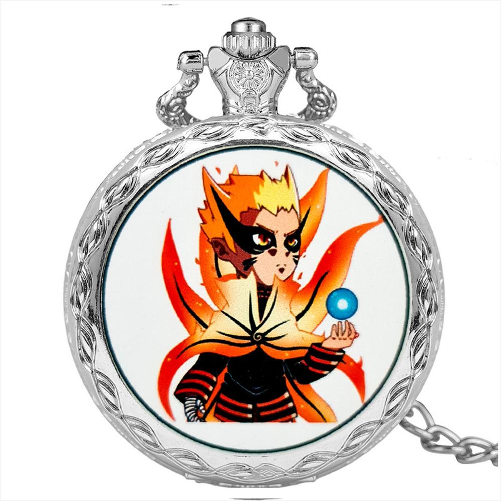 exito.com | Reloj Bolsillo Naruto Barion Plateado | Éxito