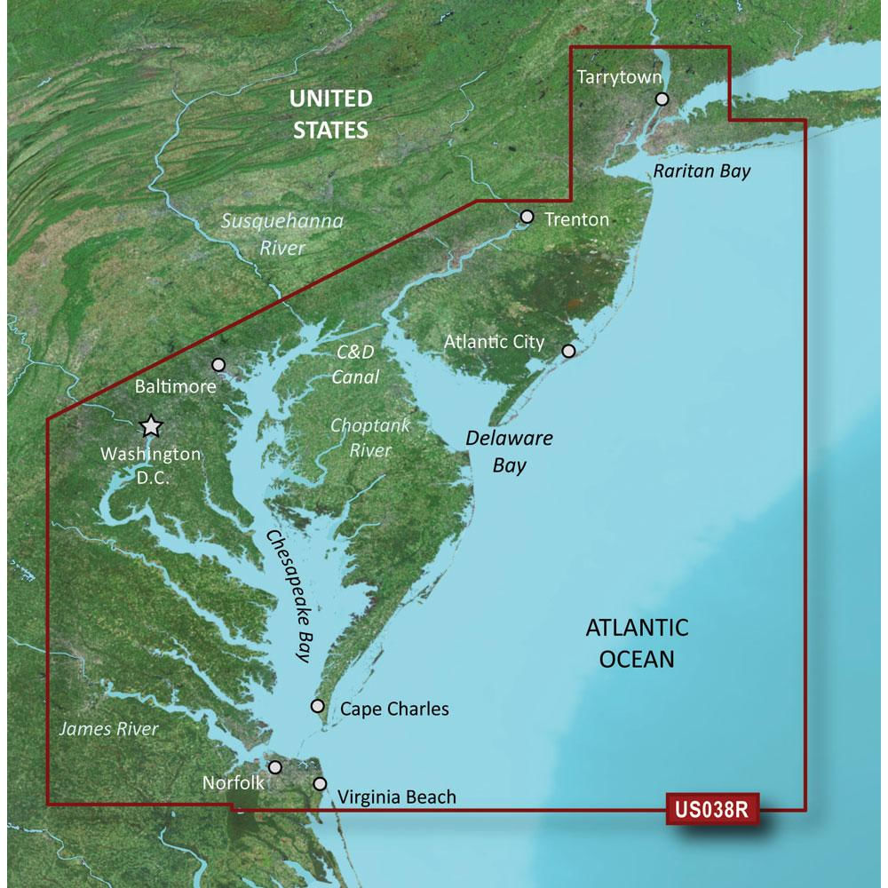 Garmin Vus038R Nueva York A Chesapeake Bluechart G3 Vision img #1