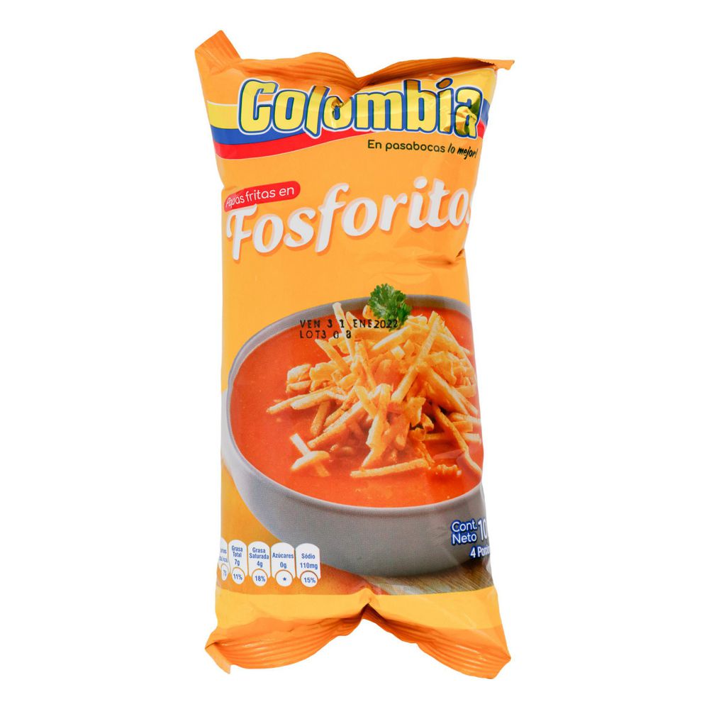 exito.com | Papas Fosforito COMESTIBLES COLOMBIA 100 gr