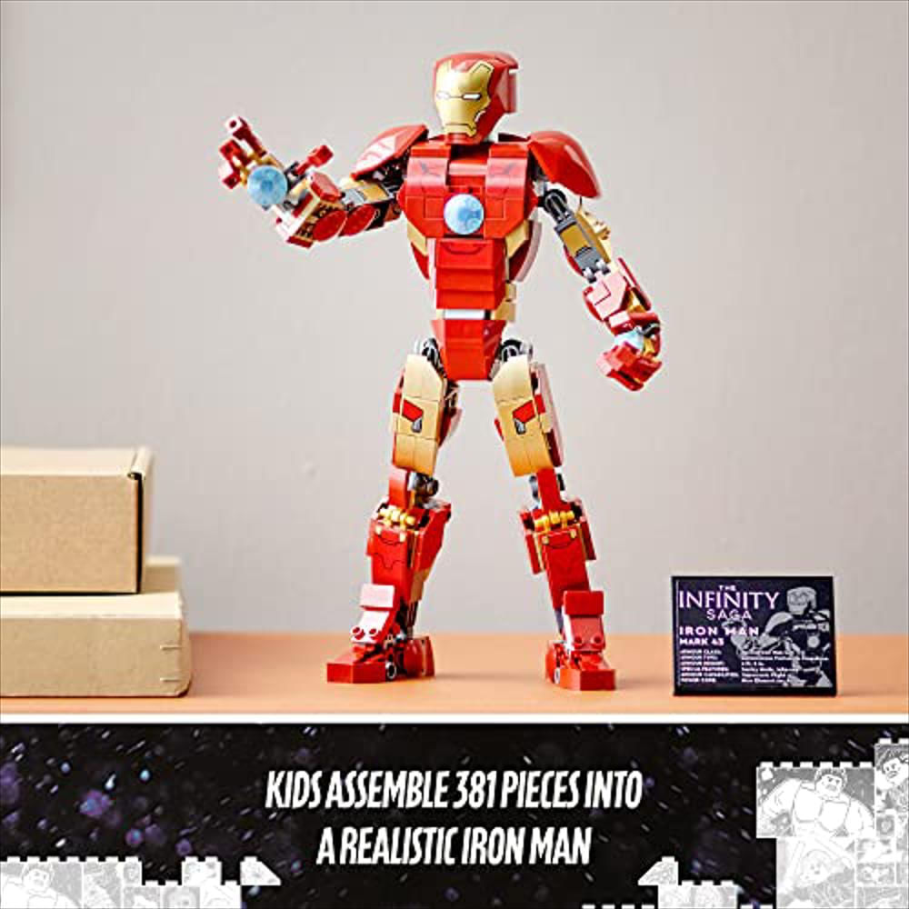 exito.com | Lego Marvel Iron Man Figure 76206 Modelo Realista Pa | Éxito