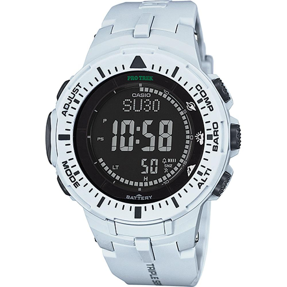 Reloj Casio G-Shock Protrek Blanco Prg-300-7D Para Hombre