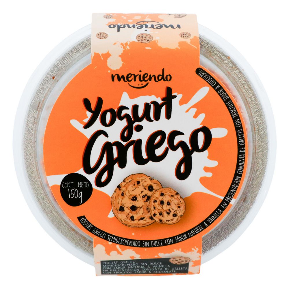exito.com | Yogurt Griego Galleta Chips Meriendo 144 ml