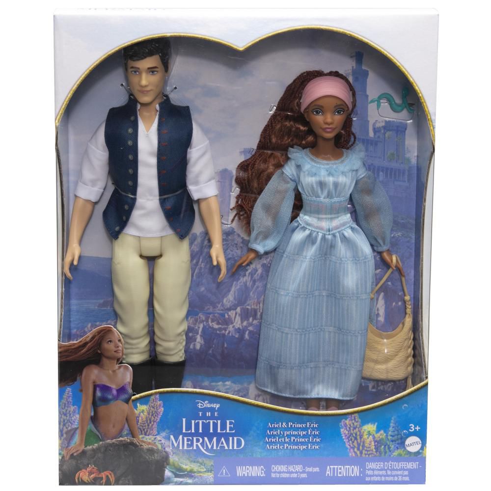 exito.com | Muñecas Ariel Y Eric DISNEY