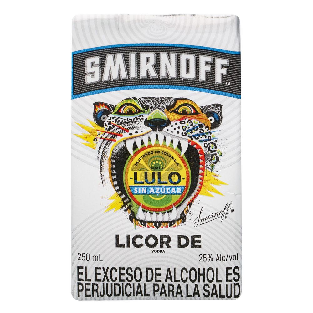 exito.com | Vodka Extra Lulo SMIRNOFF 250 ml