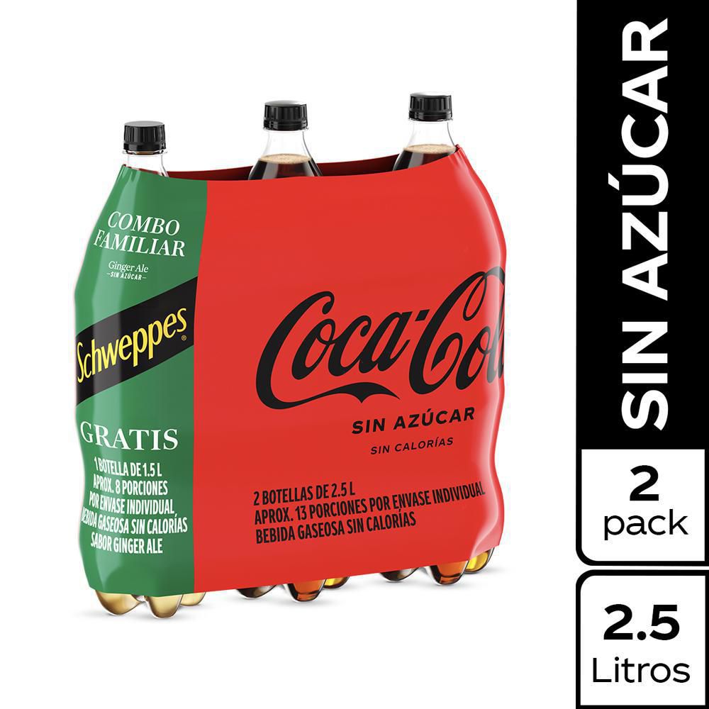 Bebida COCA COLA GAS ORIG + GINGER(5000 ml)