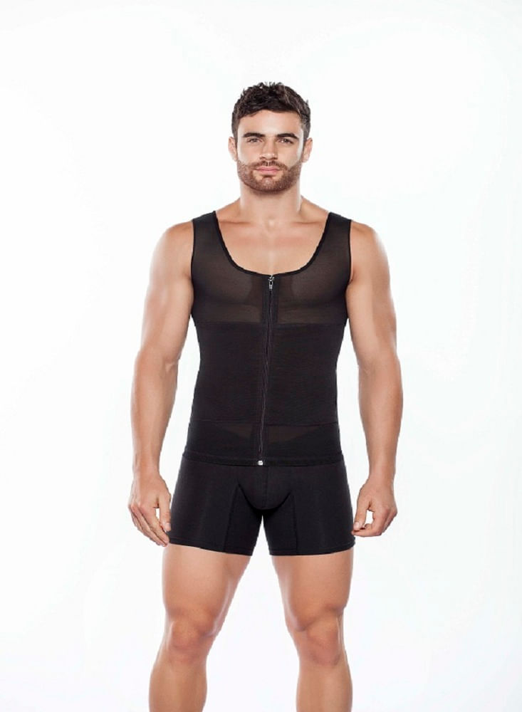 exito.com | Faja Masculina Tipo Chaleco Bodylinecontrol Forro Ne | Éxito