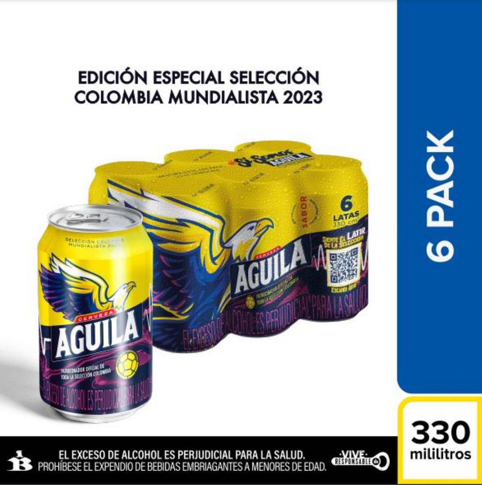 exito.com | Cerveza AGUILA MEDIANO (1980 ml)