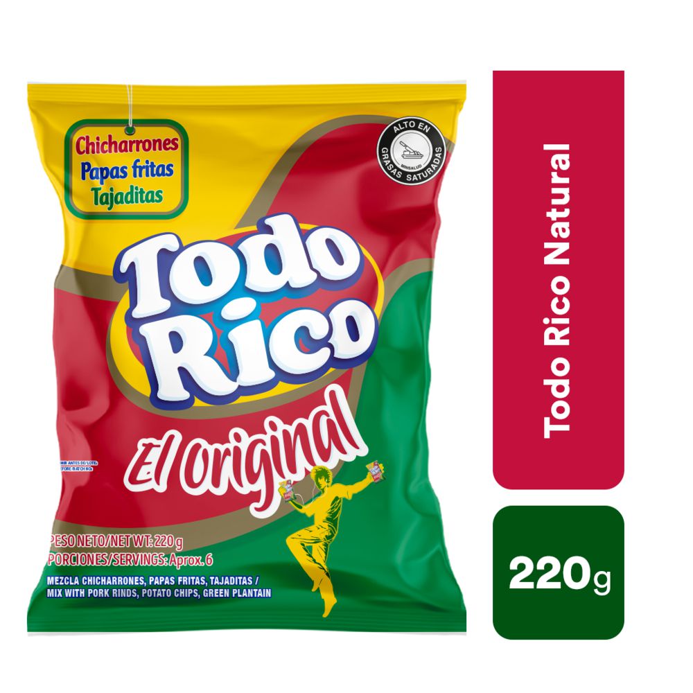exito.com | Mezcla TODO RICO CHICHARRONES PAPAS FRITAS TAJA (220 g