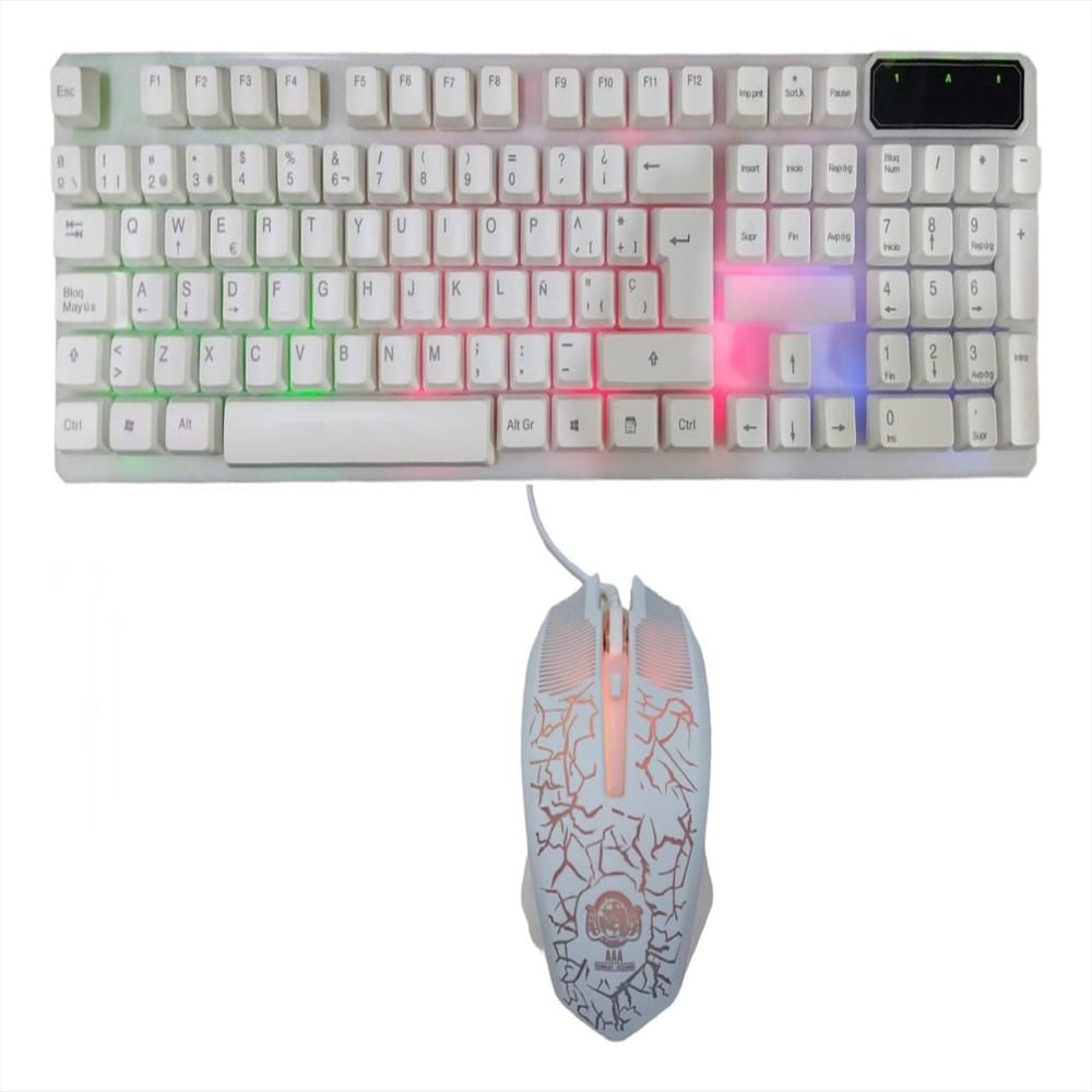 Combo Pad Mouse Rgb 80Cm X 30Cm Teclado Y Mouse Gamer B G01 img #2
