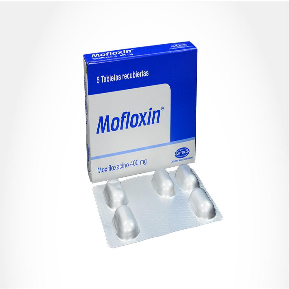 exito.com | Mofloxin Moxifloxacina 400Mg Tab Oral Caj 5 Tab 1 U | Éxito