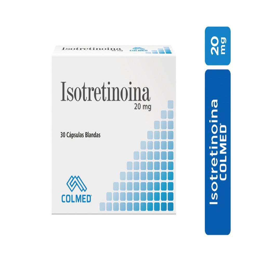 Isotretinoina Colmed 20 Mg Oral Caj 30 Un img #1