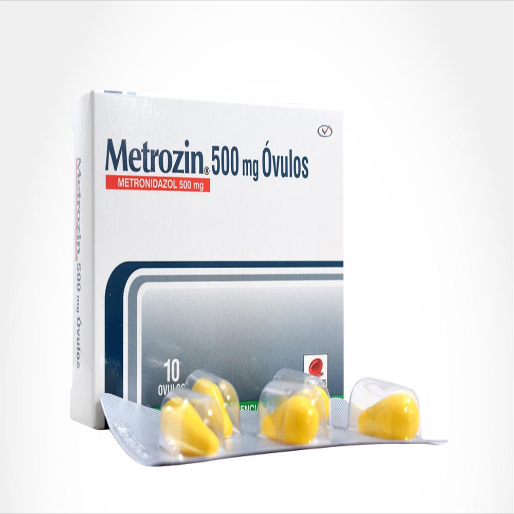exito.com | Metrozin Metronidazol 500Mg Ovu Vaginal Caj 10 Ovu | Éxito