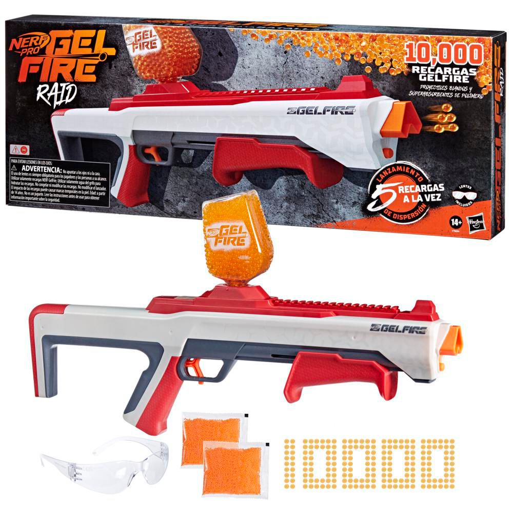 exito.com | Lanzador Pro Gelfire Raid NERF