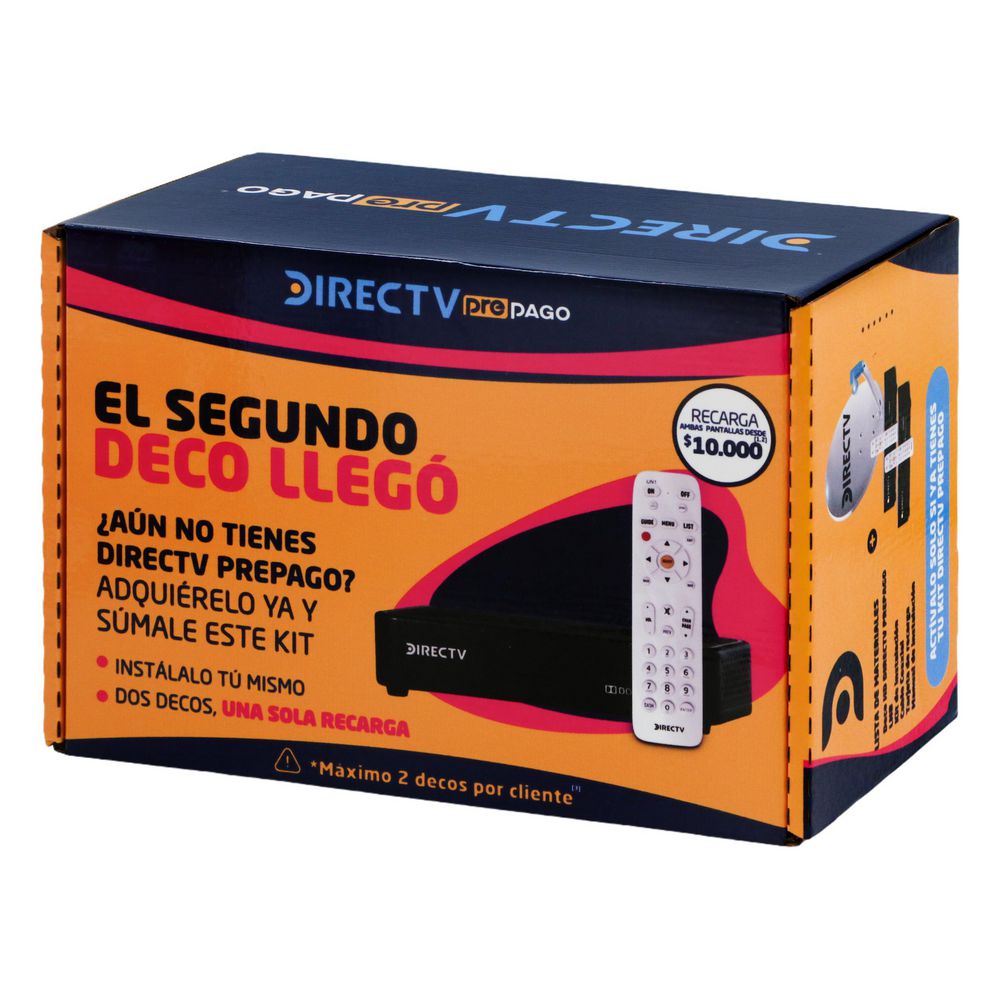 Kit Prepago Hd (Sin Antena) DIRECTV 1200841 img #2