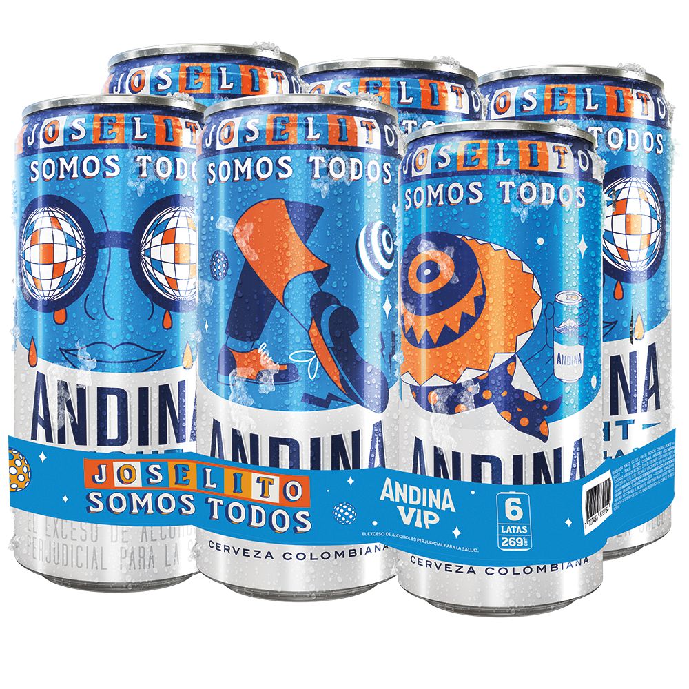 exito.com | Cerveza ANDINA Light Carnaval Lata x6und 269ml (1614