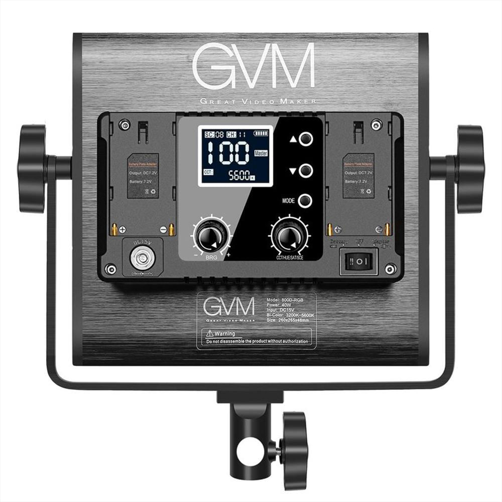exito.com | Luz De Estudio Gvm 800D Rgb Panel Led Profesional | Éxito