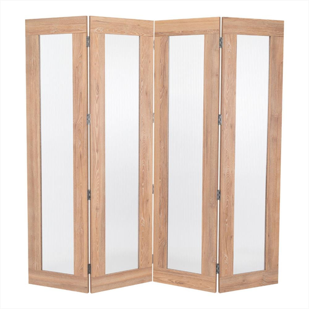 exito.com | Divisor De Espacios Hera, Miel, Con Acrílico Transpa | Éxito