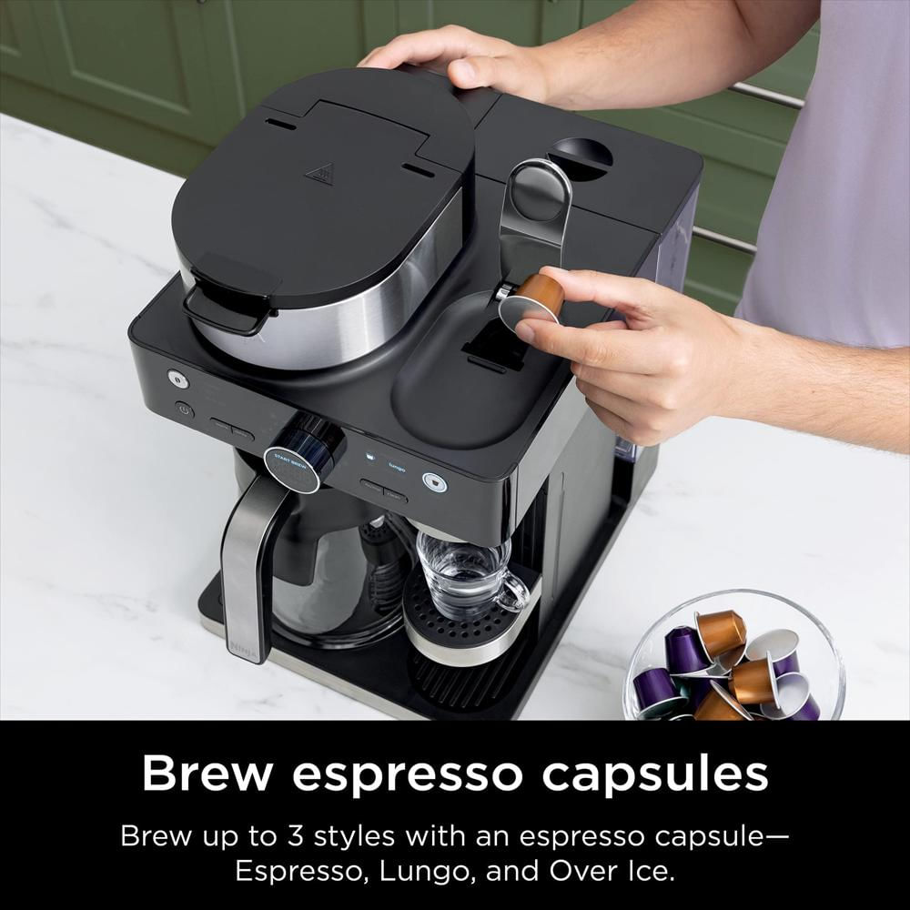 exito.com | Cafetera Ninja Cfn601 Para Espresso Y Sistema Barist | Éxito