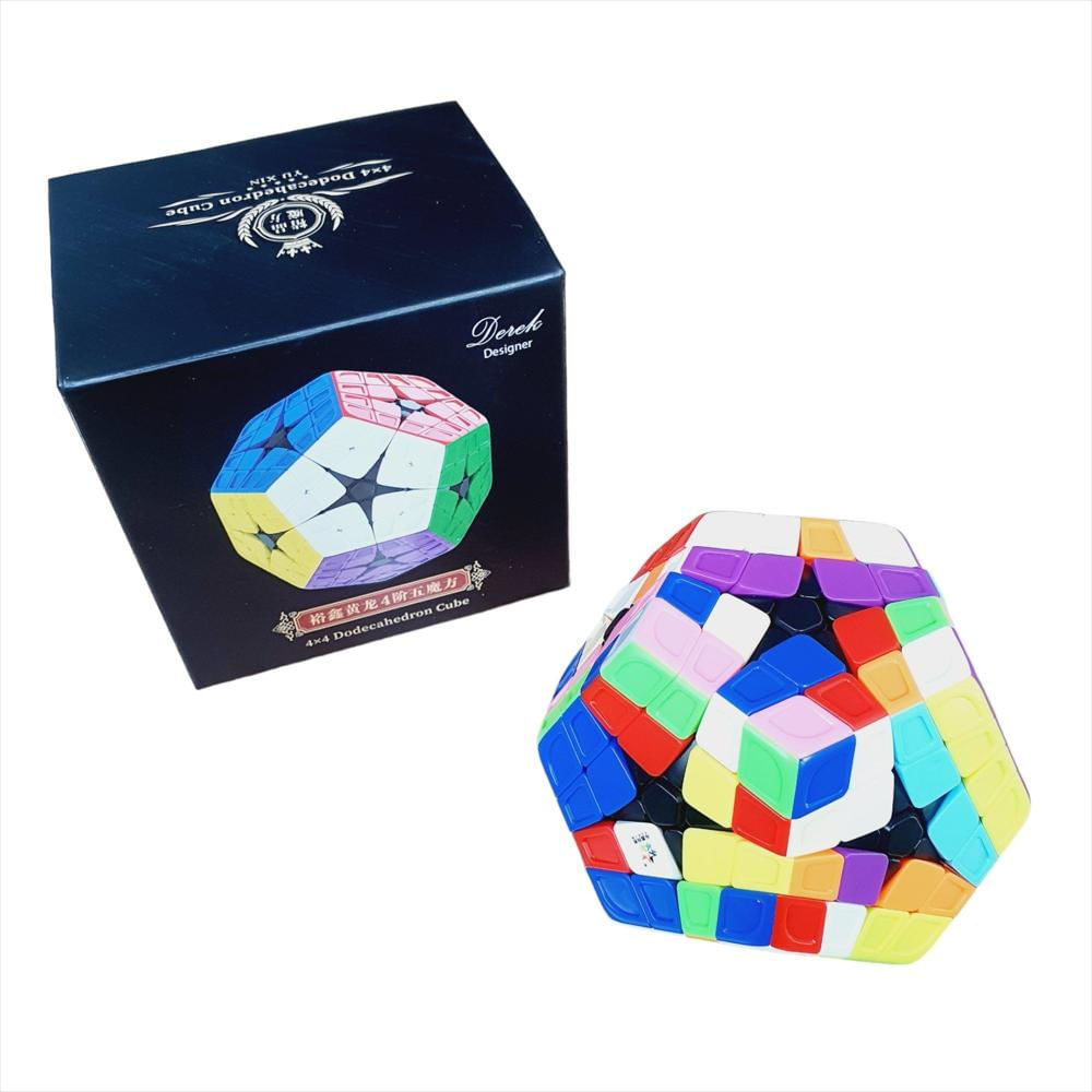 Master Kilominx 4X4 Megaminx Cubo Rubik Yuxin Stickerless img #1