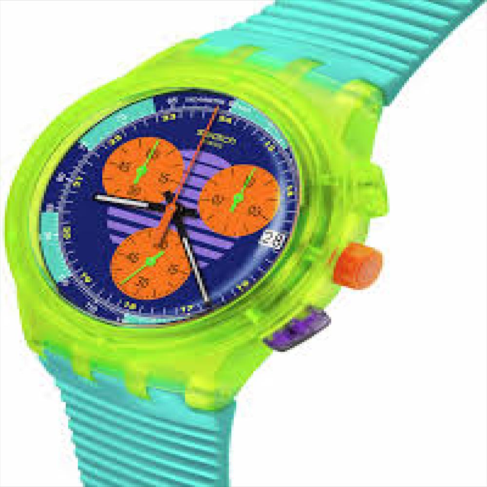 exito.com | Reloj Swatch New Chrono Plastic Susj404 Neon | Éxito
