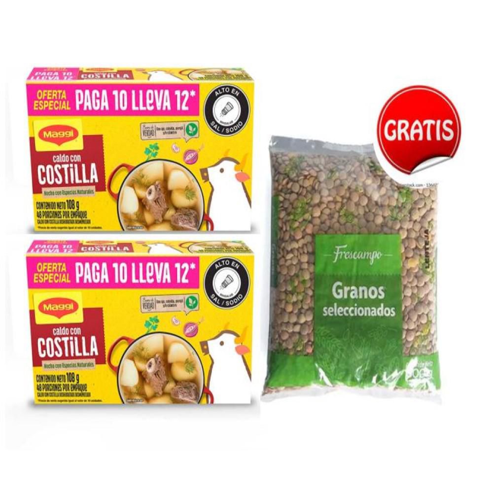 exito.com | MAGGI Caldo con Costilla MAGGI PR LENTEJAS (180 gr)