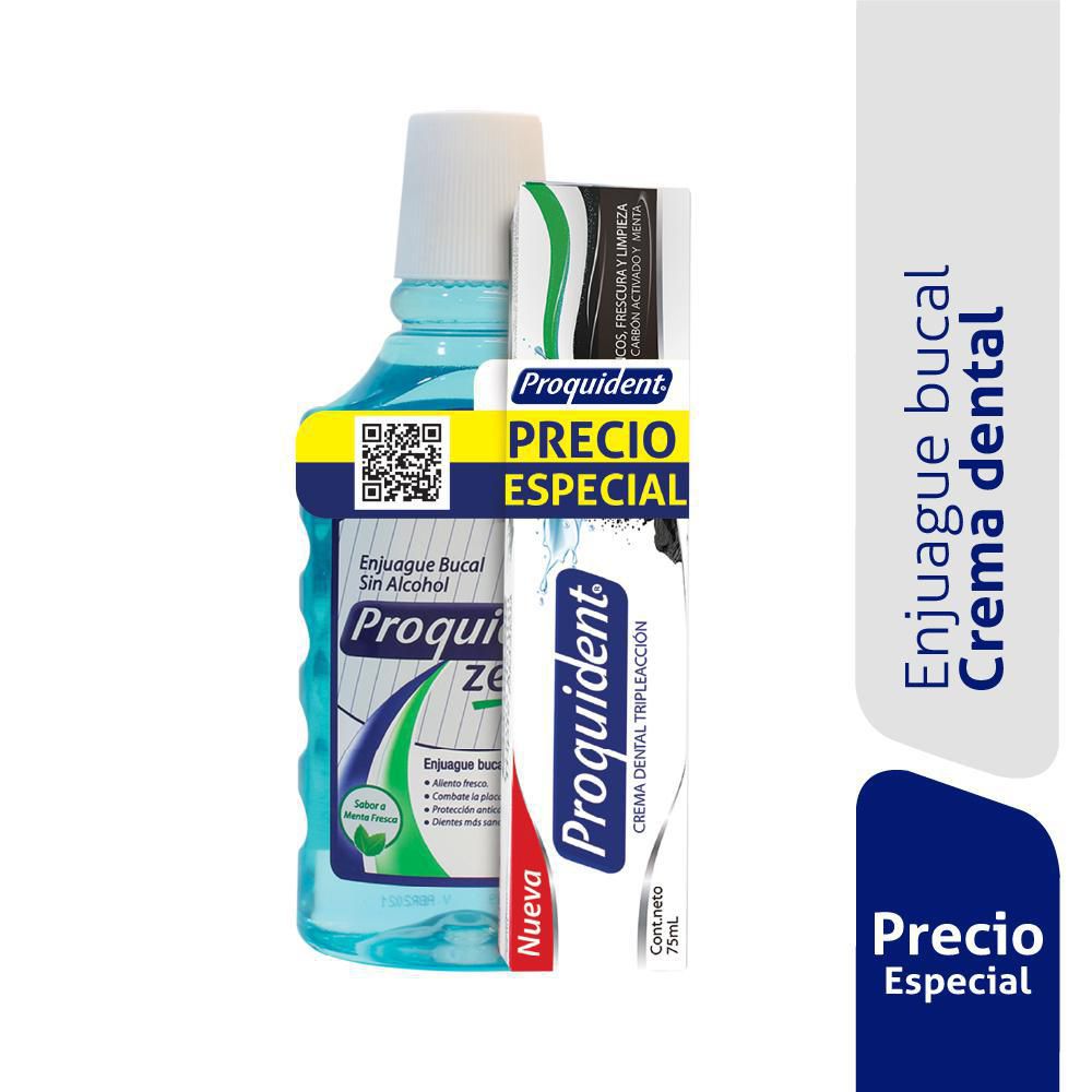 exito.com | Enjuague+Crema PROQUIDENT PRECIO ESPECIAL (575 ml)