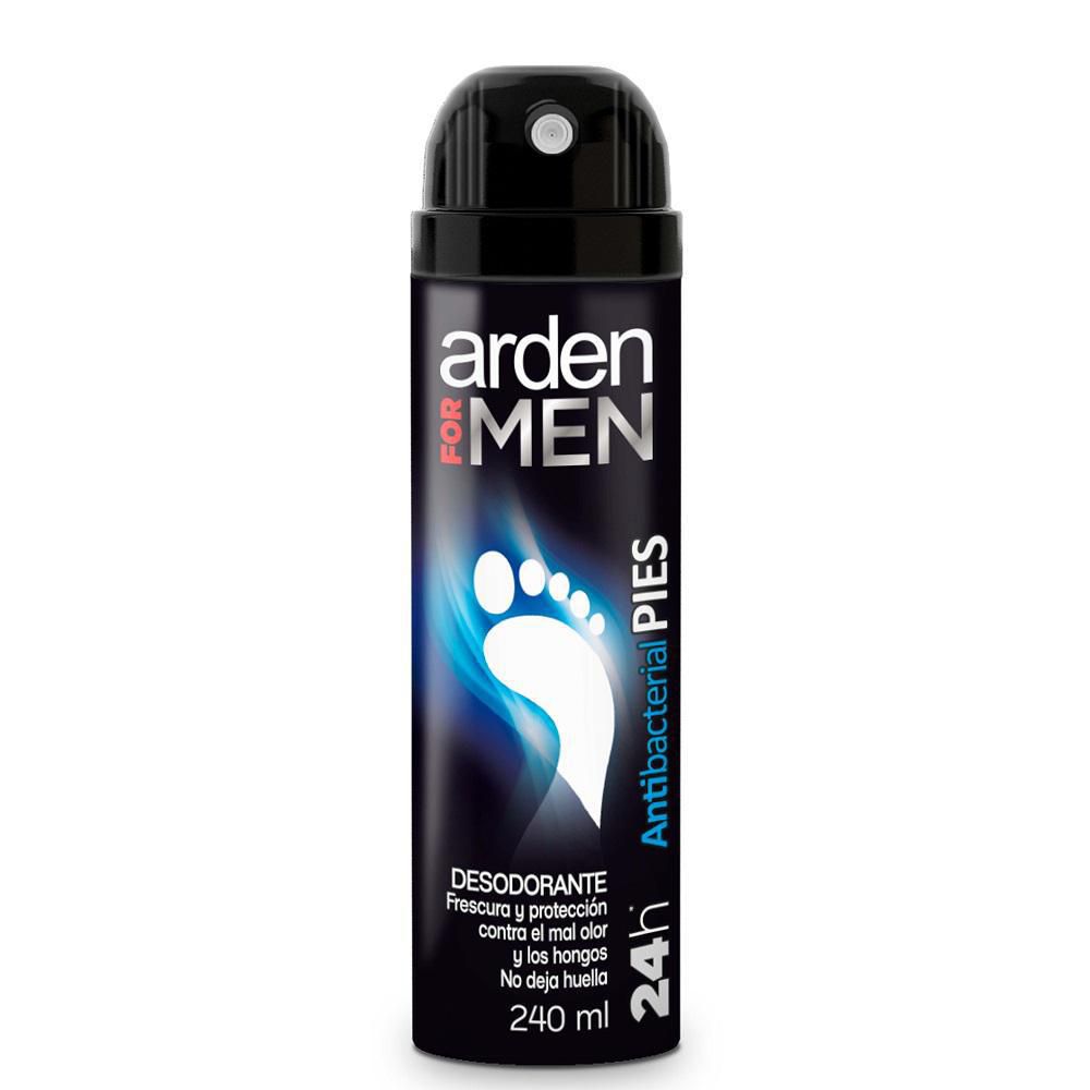 exito.com | Talco ARDEN FOR MEN Spray antibacterial para pies (240