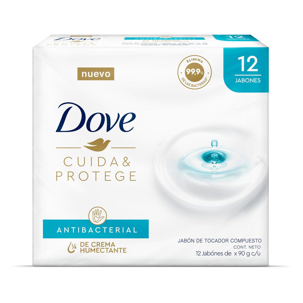exito.com | jabon DOVE CUIDA Y PROTEGE X 12 (1080 gr)