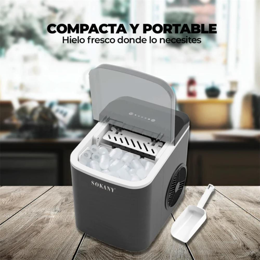 exito.com | Sokany Máquina De Hacer Hielo Portátil 112W Ice Make | Éxito