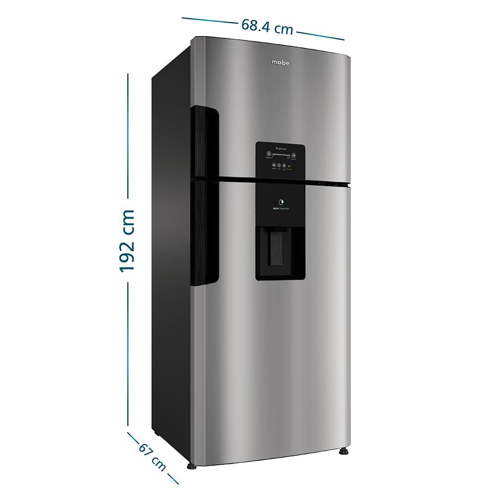 Nevera MABE No Frost Congelador Superior 442 L RMP470ZCU RMP470ZCU Inox ...