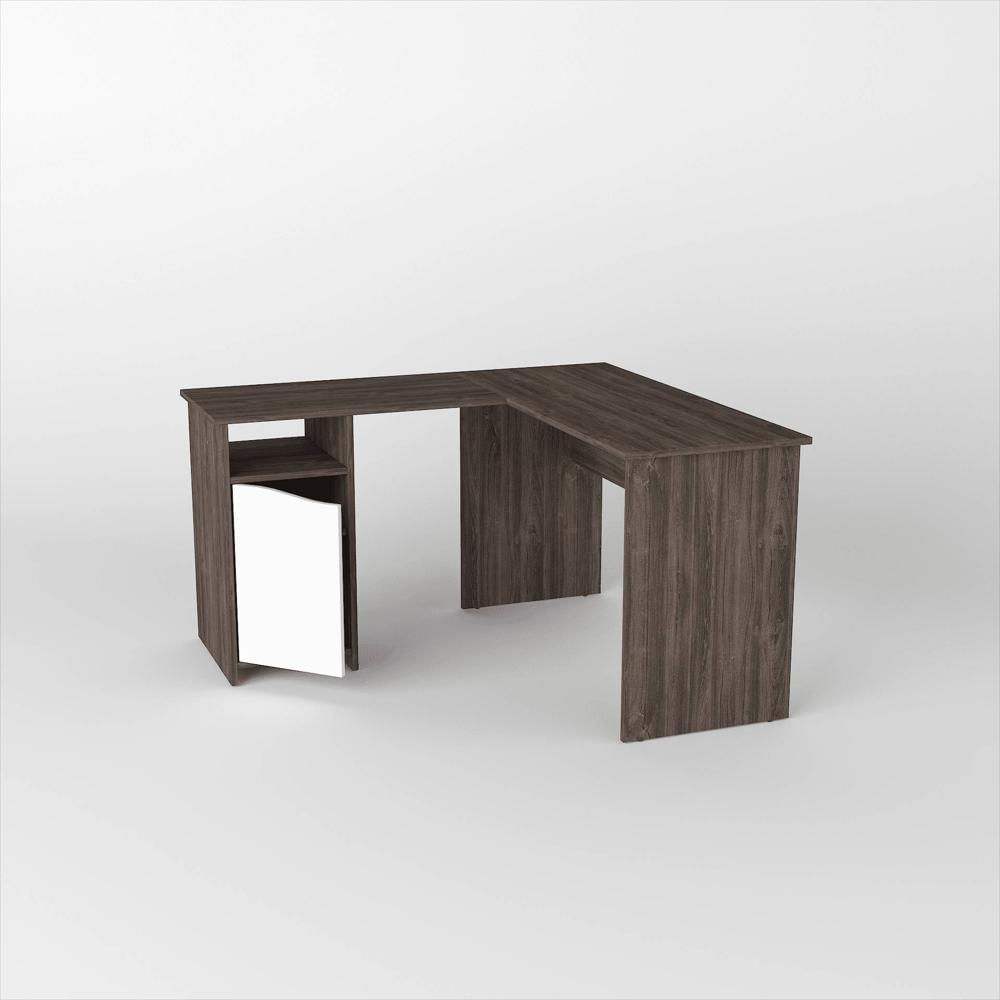 Escritorio En L Modular Con Almacenamiento Vertical Para Home Office O ...