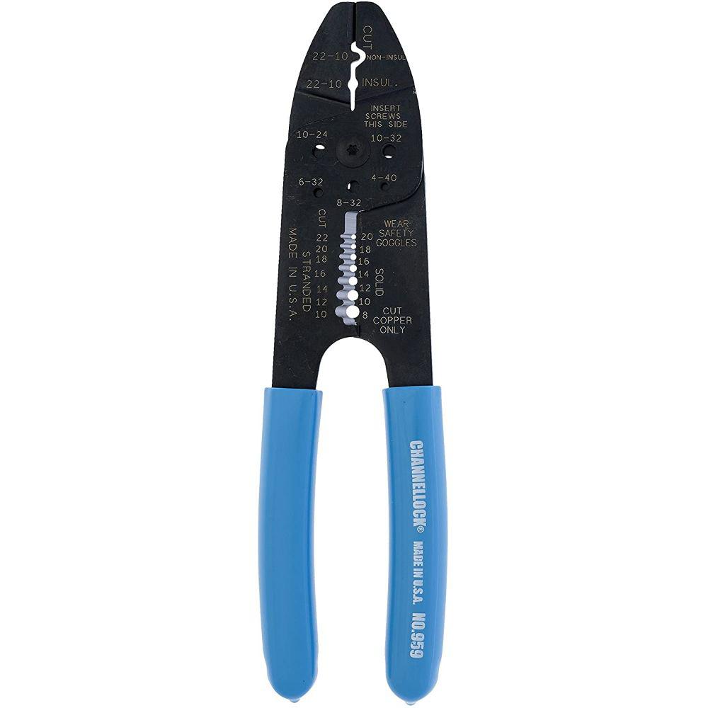 Pinza Pelacables Con Engarzadora Channellock img #1
