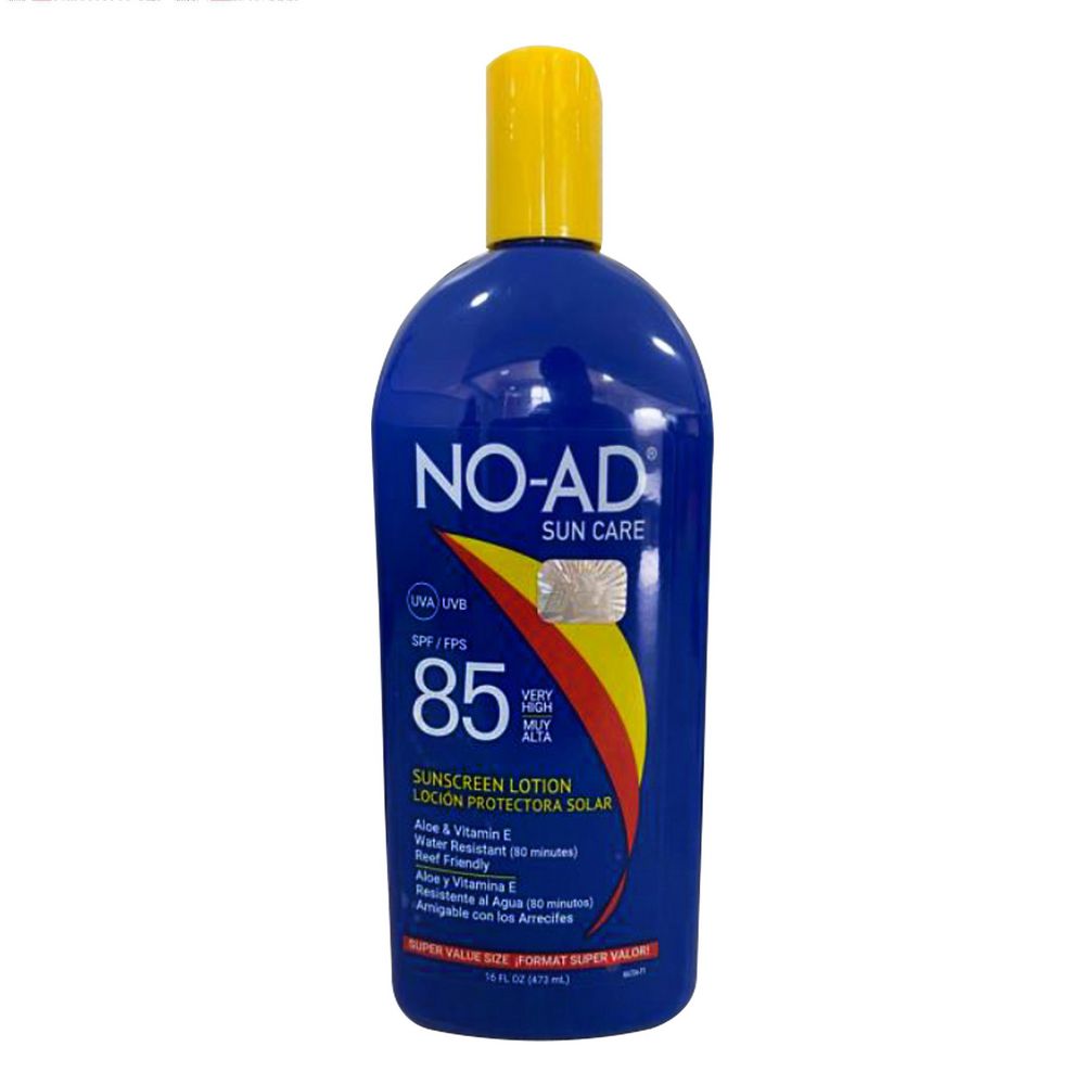 Protector solar NOAD loción FPS 85 (473 ml) img #1