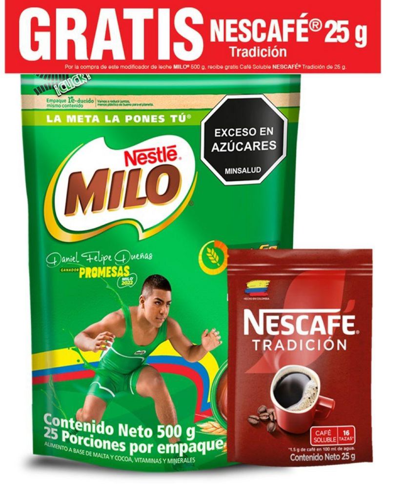 MILO MILO PR NESCAFE (500 gr)