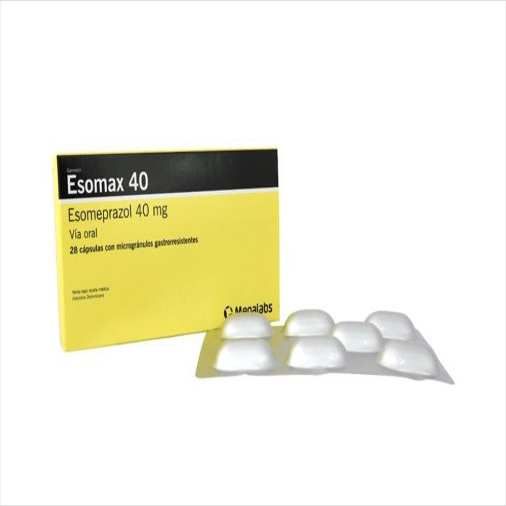 Esomax Esomeprazol 40Mg Cap Lrt Oral Caj 28 Cap 1 U