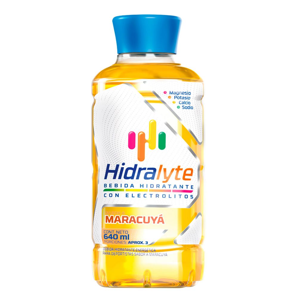 Bebida hidratante HIDRALYTE con electrolitos, maracuyá (640 ml) img #1