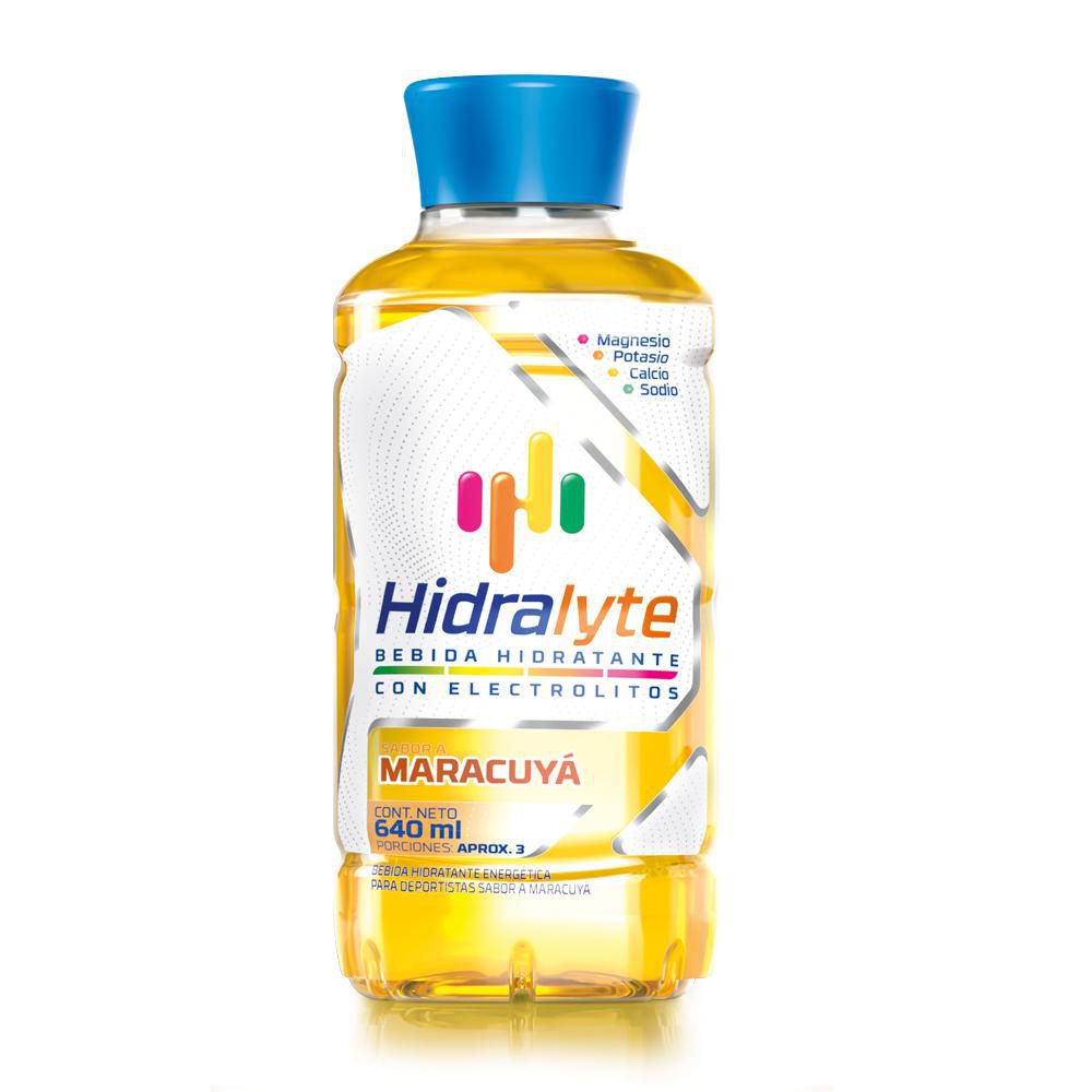 Bebida hidratante HIDRALYTE con electrolitos, maracuyá (640 ml) img #2