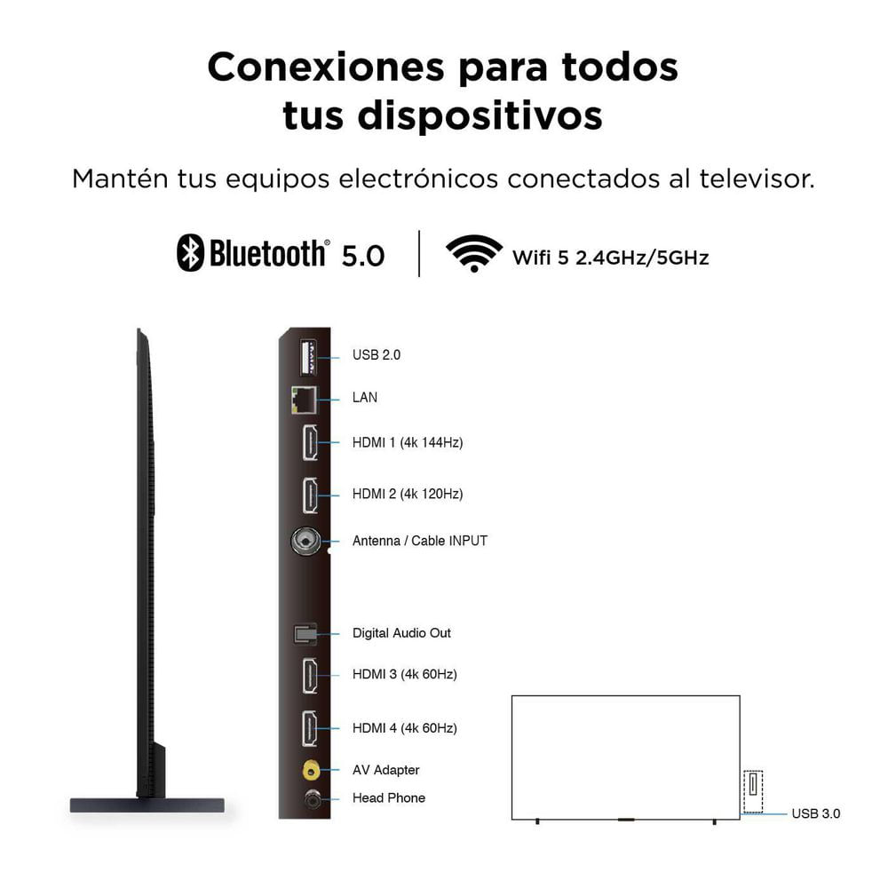 Televisor TCL 98 pulgadas LED Uhd4K Smart TV 98P755 img #3