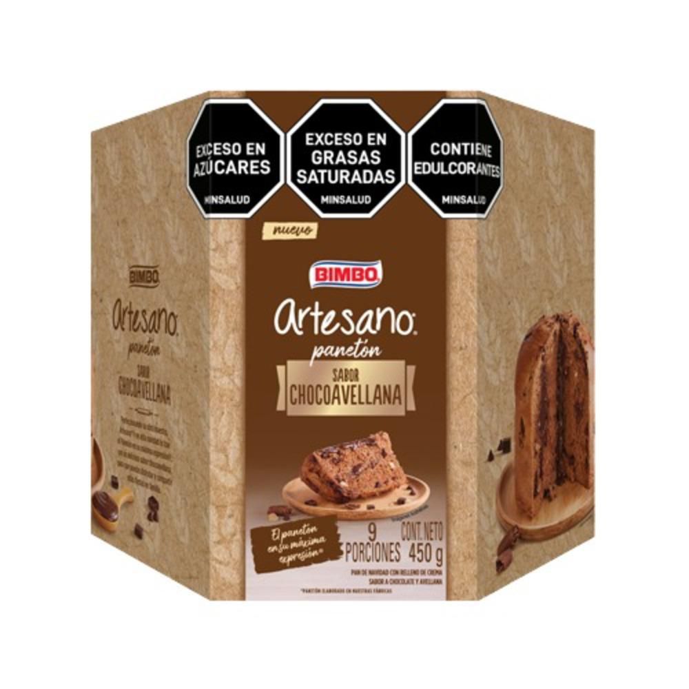 Panetón PAN ARTESANO Choco Avellana (450 gr) img #1