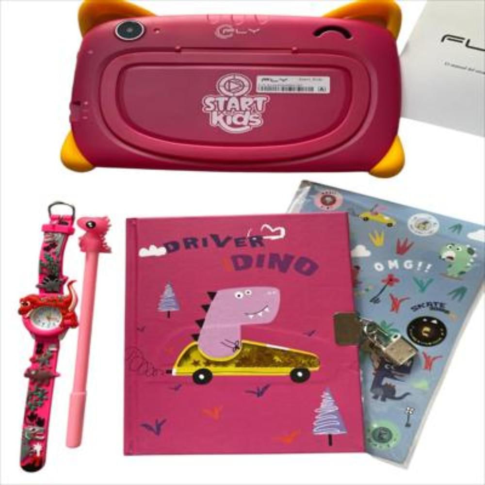 Tablet Para Niños Fly Start Kids 4Gb Ram 64Gb Rosada img #2