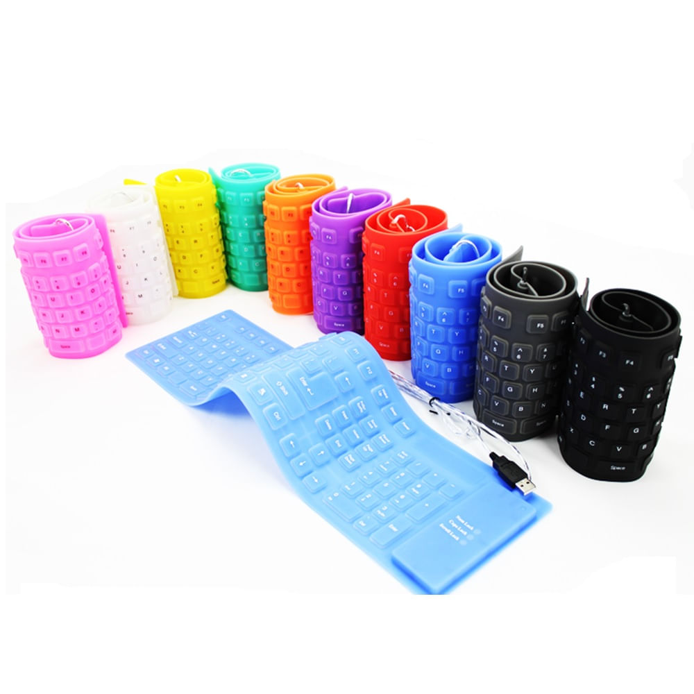 exito.com | Teclado para PC Flexible Best Soul Morado | Éxito