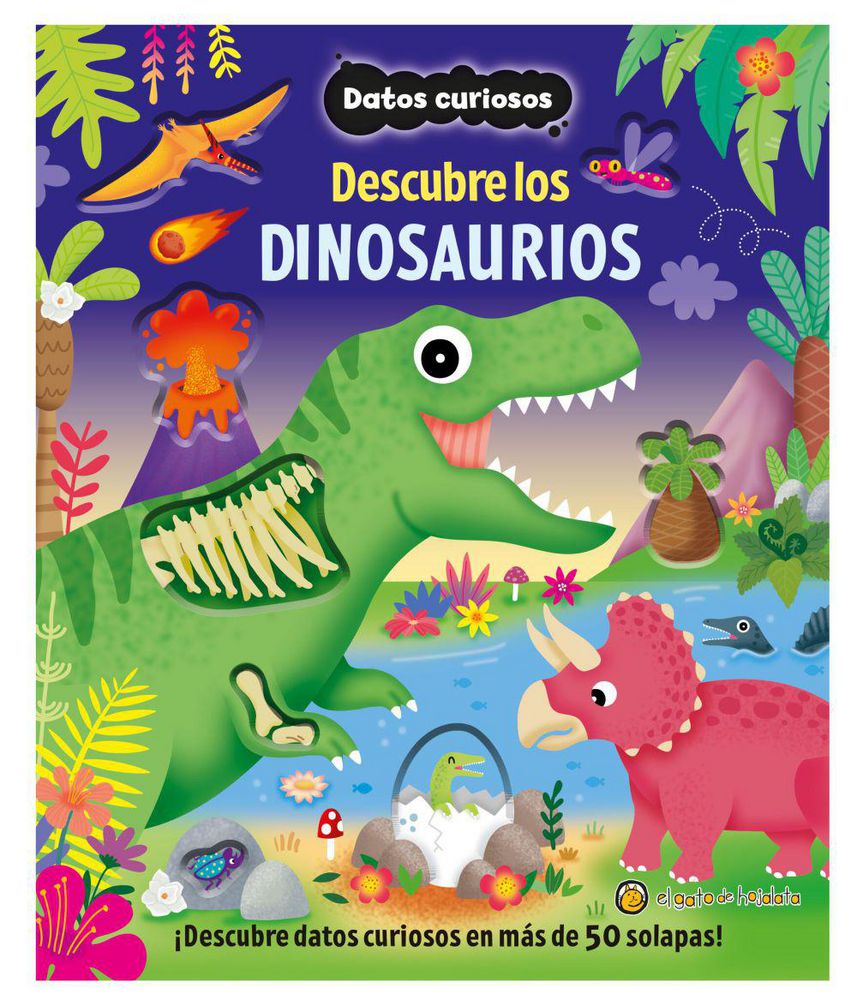 Datos Curiosos Descubre Los Dinosaurios, Guadal, Editorial img #1